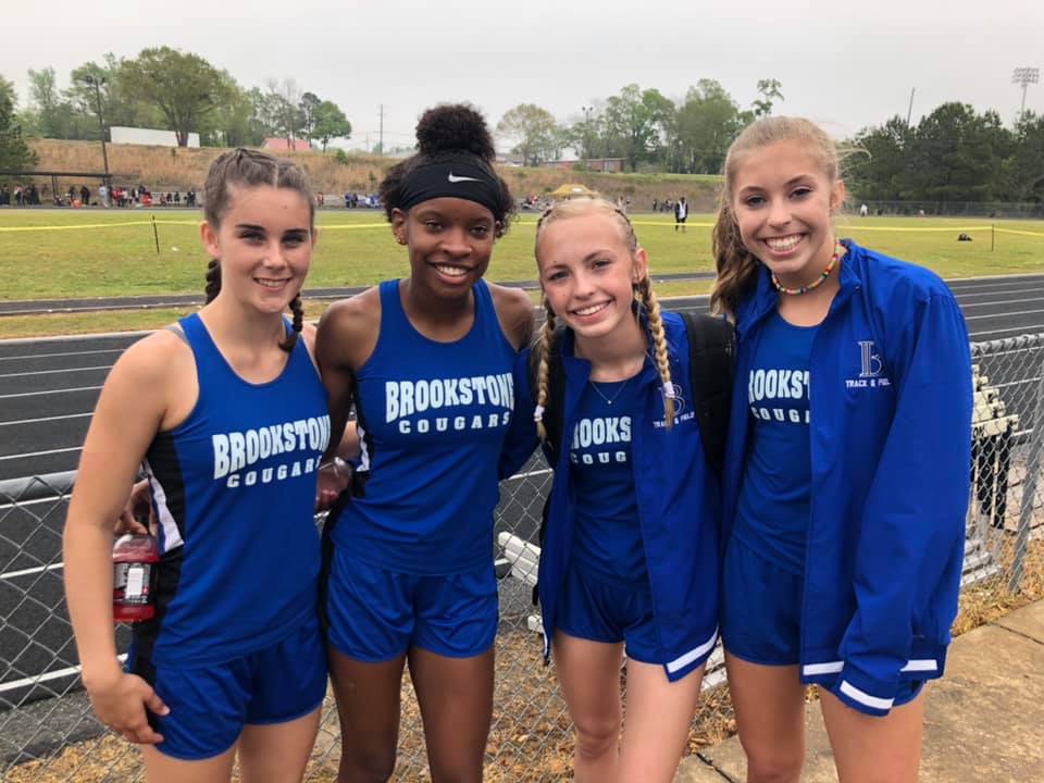 Girls Track Breaks School Record!